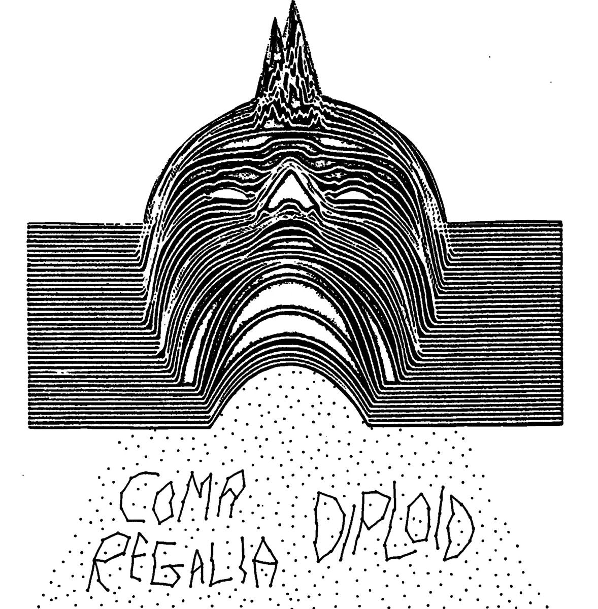 Coma Regalia / Diploid Split Peach 7" – Acrobat Unstable Records